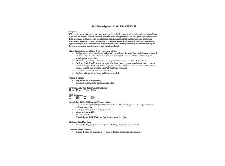 15+ Job Description Forms - Free PDF, DOC Format Download