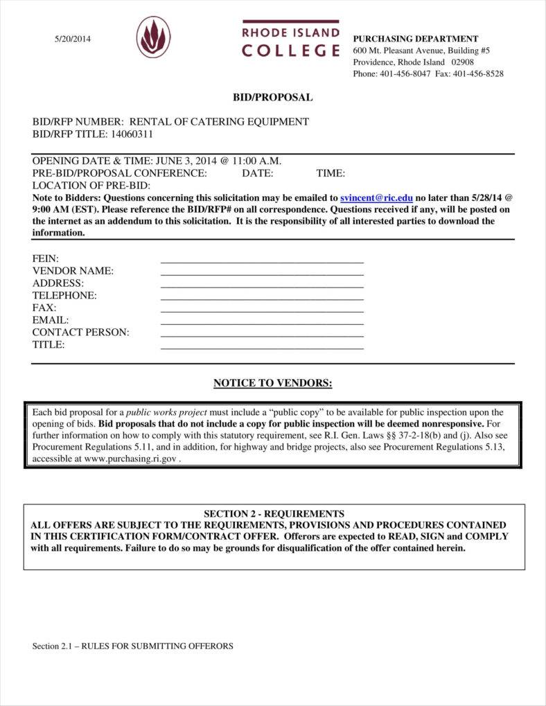 20+ How to Write a Catering Proposal - Free Word, PDF Format Download