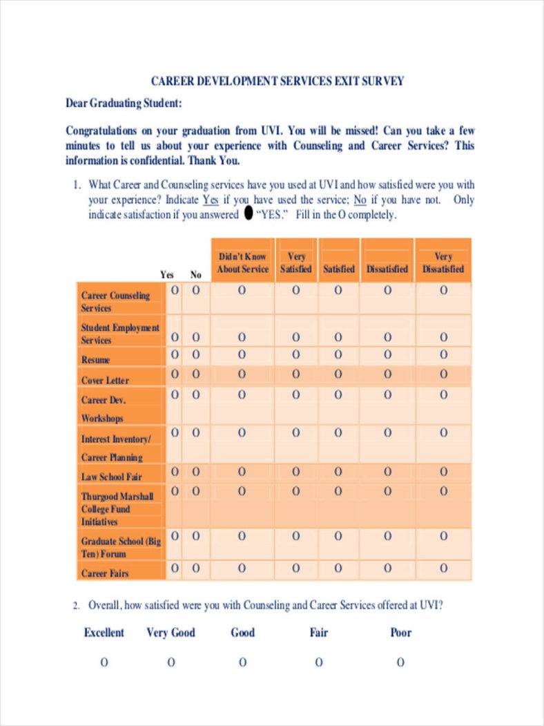 Exit Interview Analysis Report Template Logical Biz