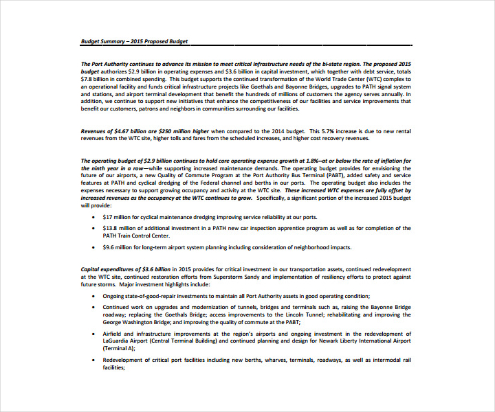 14+ Budget Proposals for a Restaurant, Cafe, Bakery - Free PDF, DOC ...