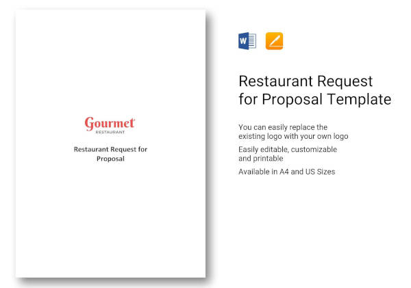 26+ Restaurant Proposal Templates - Free PDF, DOC Format Download