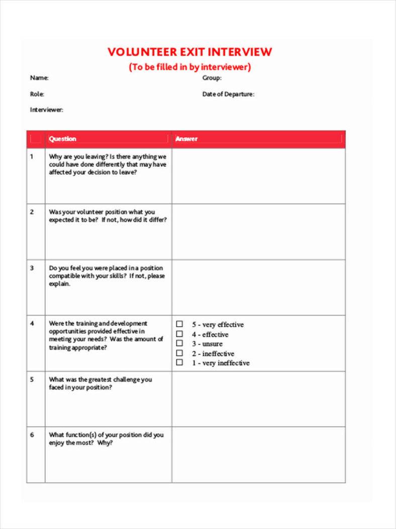 Exit Interview Analysis Report Template Logical Biz