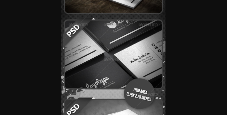 25+ Black and White Business Card Templates - Word, Pages, AI | Free ...