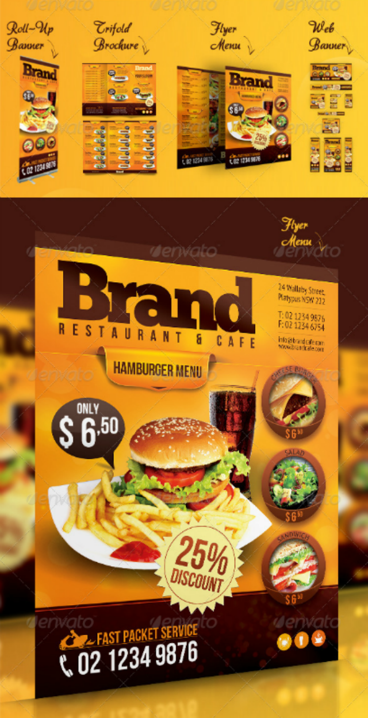 17+ Restaurant Advertising Designs & Templates - PSD, AI | Free ...