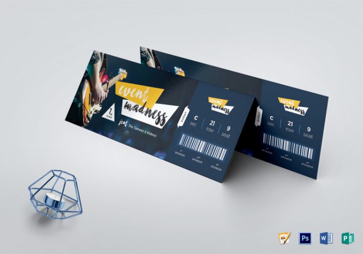19+ Meal Ticket Designs & Templates - PSD, Ai, Word