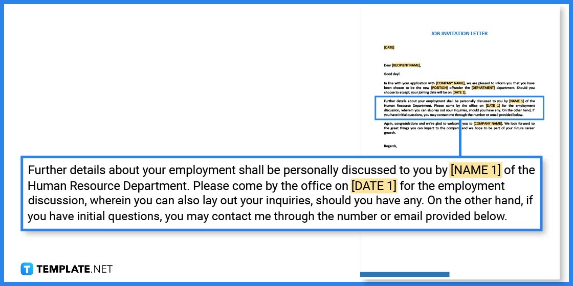 How To Make/Create a Job Invitation Letter [Templates + Examples] 2023
