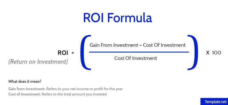 How To Calculate Roi As A Ratio Haiper