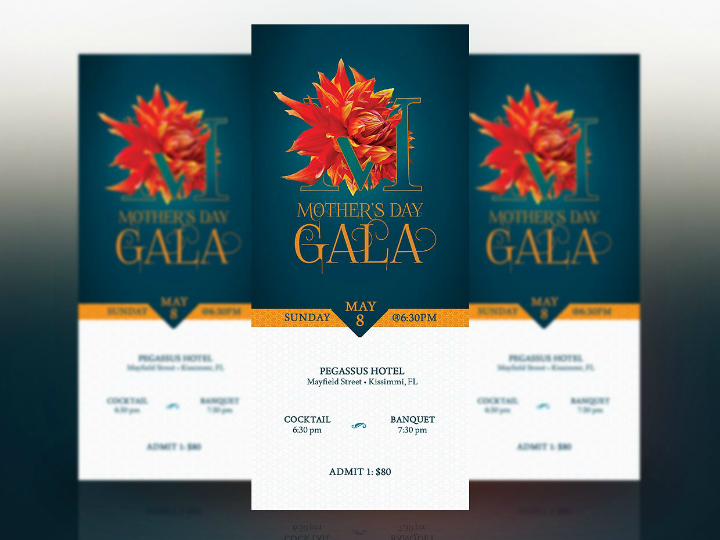 20 Formal Banquet Ticket Designs And Templates PSD Ai Word