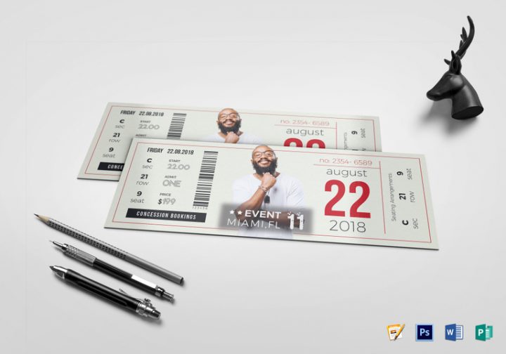 19+ Meal Ticket Designs & Templates - PSD, Ai, Word