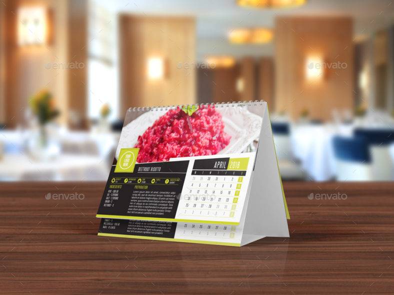 14+ Restaurant Calendar Designs & Templates - PSD, AI