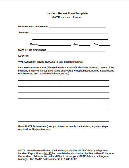 How To Make/Create an Incident Report [Templates + Examples] 2023