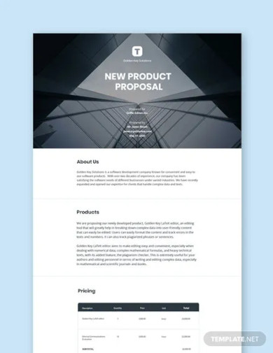 11+ New Product Proposal Templates for Business