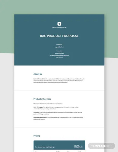 11+ New Product Proposal Templates for Business