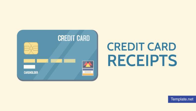 7+ Credit Card Receipt Templates - PDF