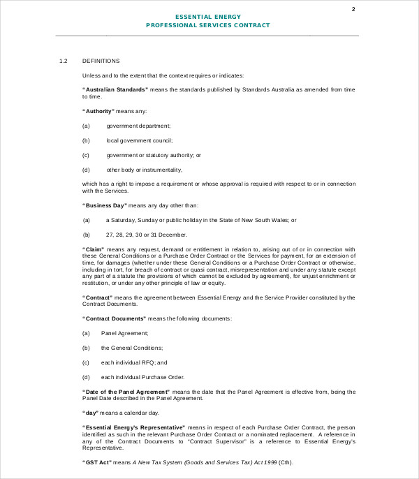 14+ Professional Services Agreement Templates - PDF, Word, Docs