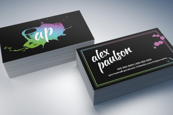 26+ Painter Business Card Designs & Templates - PSD, AI, InDesign
