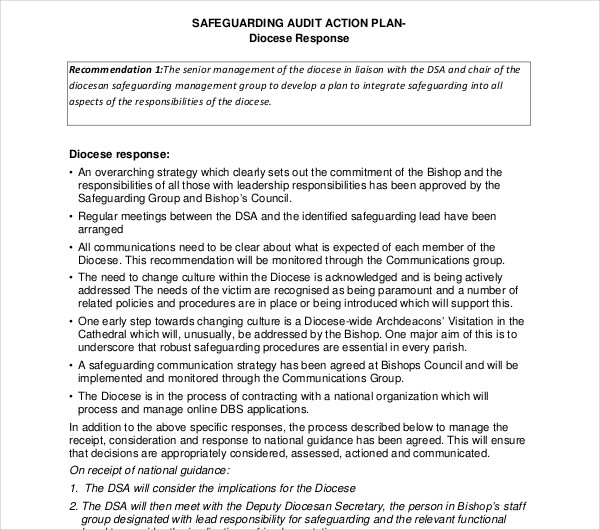 14+ Audit Action Plan Templates - PDF