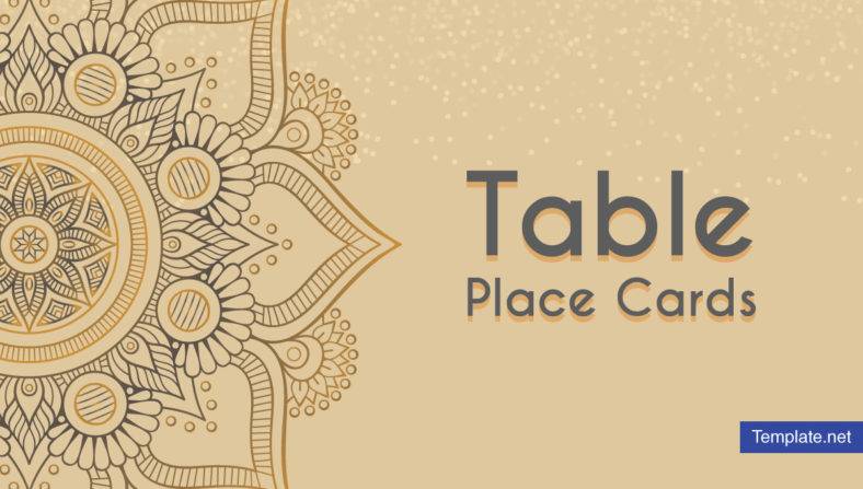 9 Table Place Card Designs Templates PSD AI InDesign