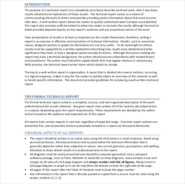 10 Technical Writing Proposal Templates PDF DOC