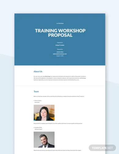 How To Write A Workshop Proposal - PDF, Word