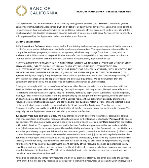 17+ Management Services Agreement Templates - PDF, DOC, Apple Pages