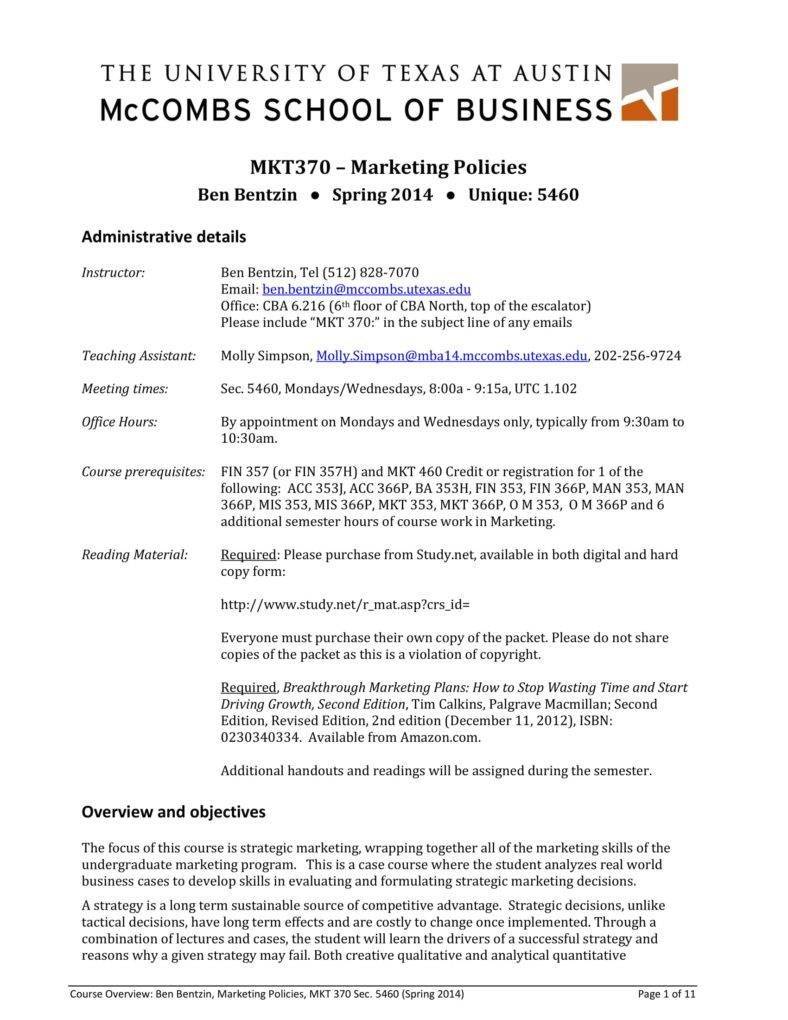10+ Marketing Policy Templates - PDF