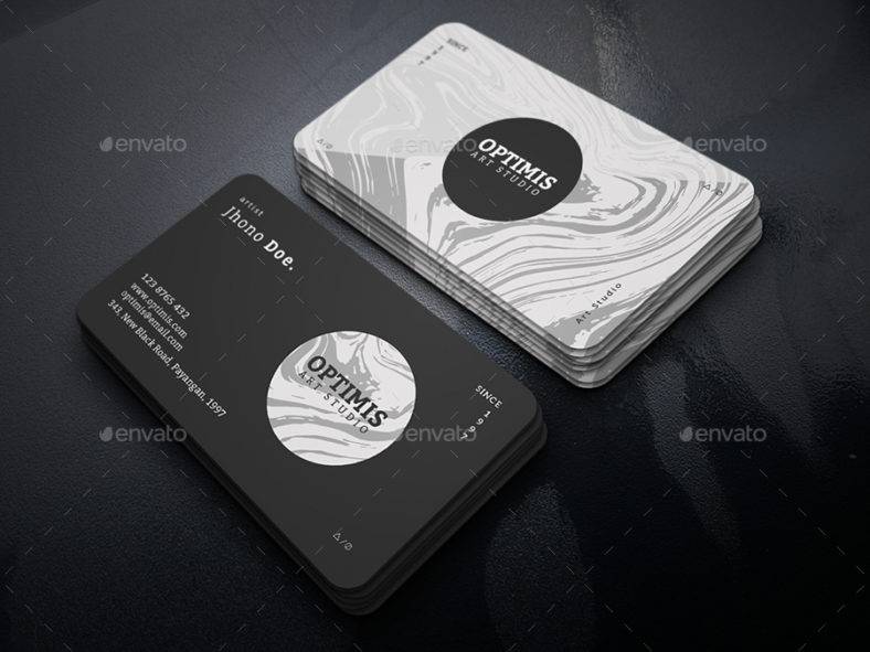 26+ Painter Business Card Designs & Templates - PSD, AI, InDesign