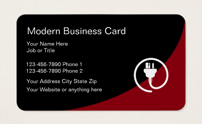 15+ Electrician Business Card Designs & Templates - PSD, AI, InDesign ...