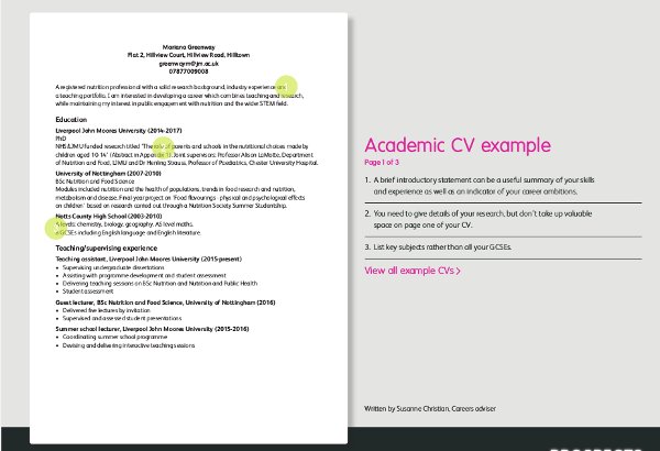 28+ Academic Curriculum Vitae Templates - PDF, DOC