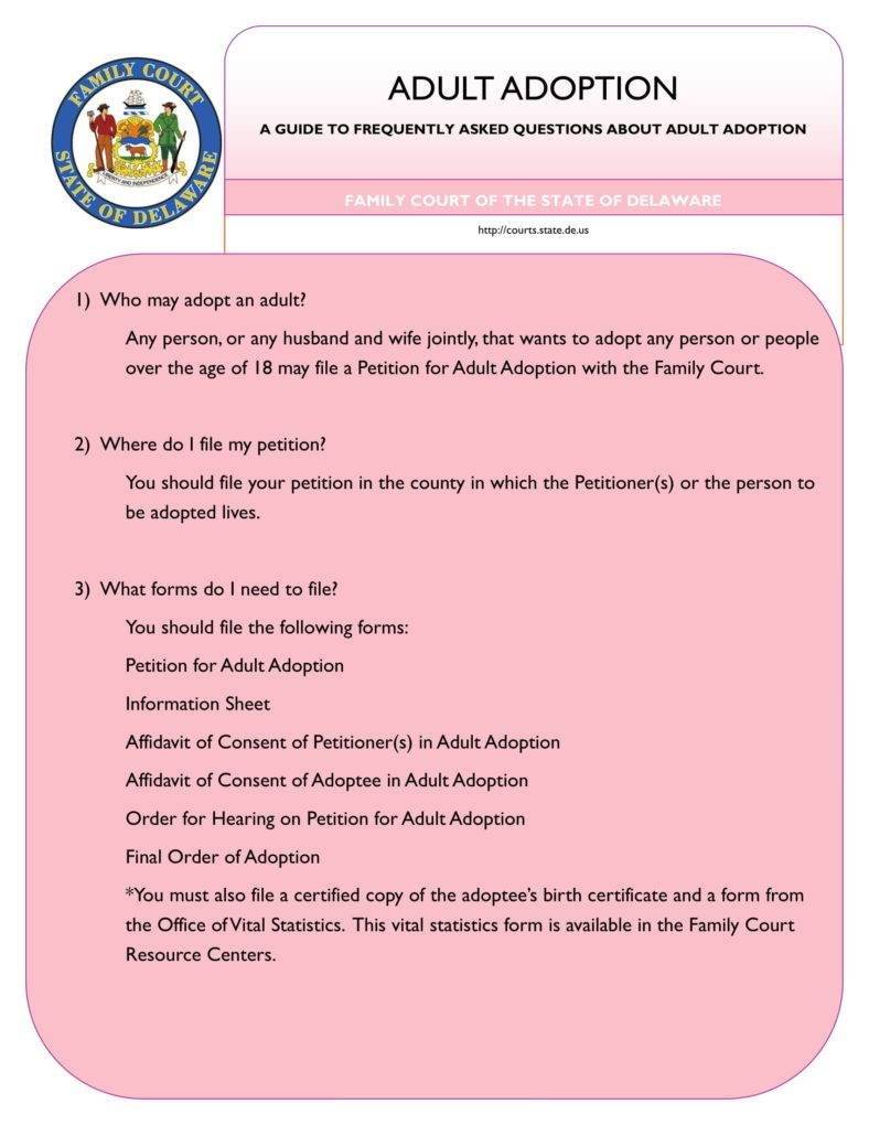 12+ Adoption Paper Templates - PDF