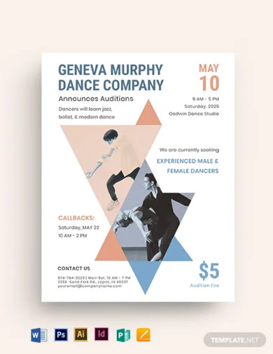 25+ Dance Studio Flyer Designs & Templates - PSD, AI