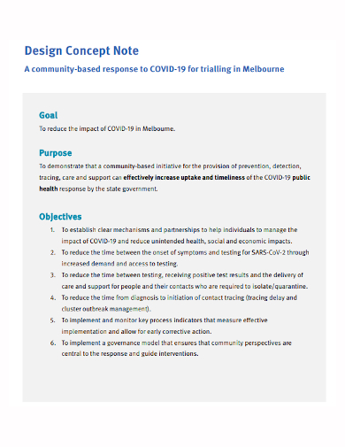 11+ Concept Paper Templates - PDF