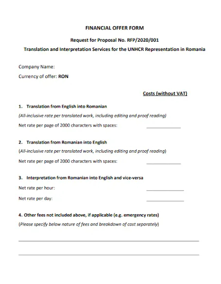 18+ Financial Proposal Templates - Word, PDF, Google Docs, Apple Pages