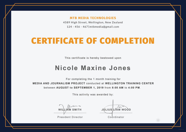 14+ Training Completion Certificate Designs & Templates - PSD, AI