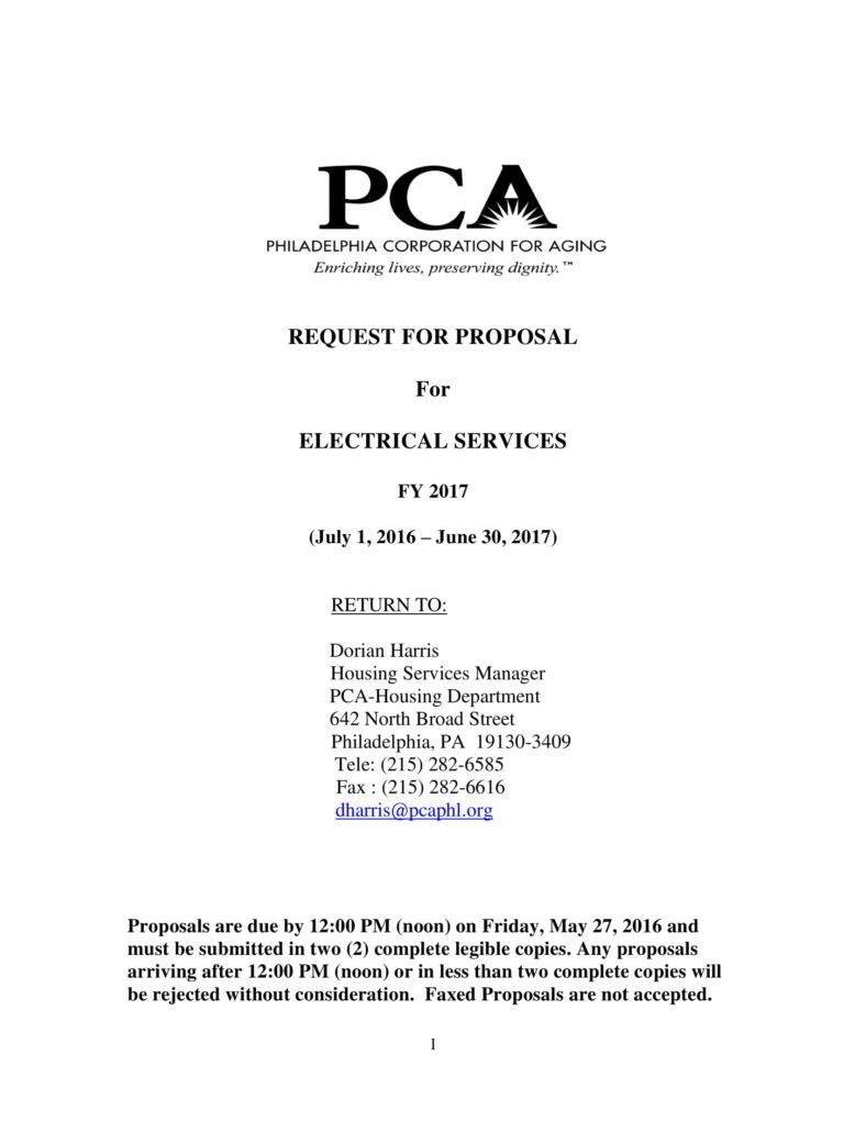 9+ Electrical Proposal Templates - PDF, Word, Apple Pages