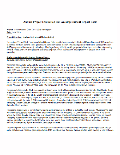 15+ Accomplishment Report Templates - PDF, Word