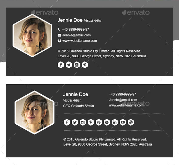 9+ Fitness Email Signature Designs & Template - PSD, AI