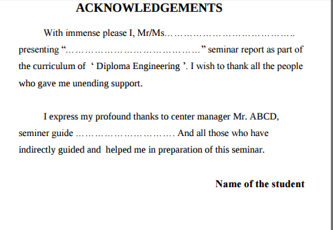 5+ Acknowledgement Report Sample | Free & Premium Templates