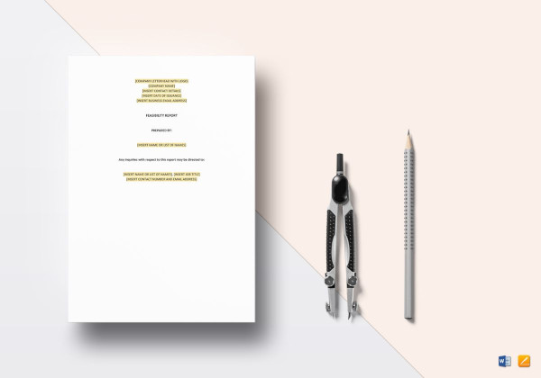 15+ Feasibility Report Templates - PDF, Word, Pages
