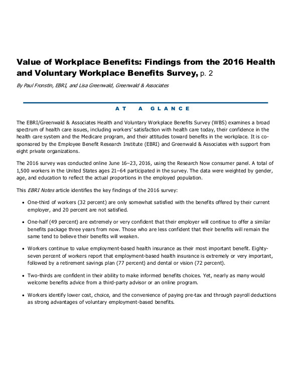 7+ Employee Benefits Survey Templates - PDF, DOC | Free & Premium Templates
