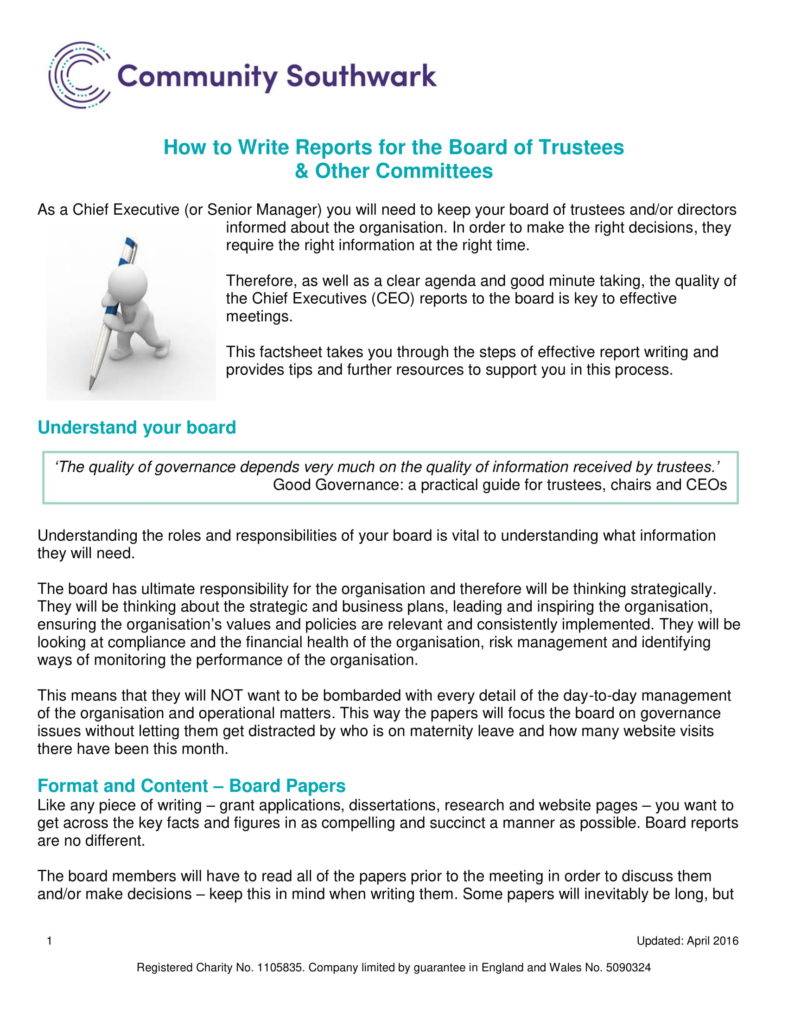 6+ CEO Report Templates - PDF