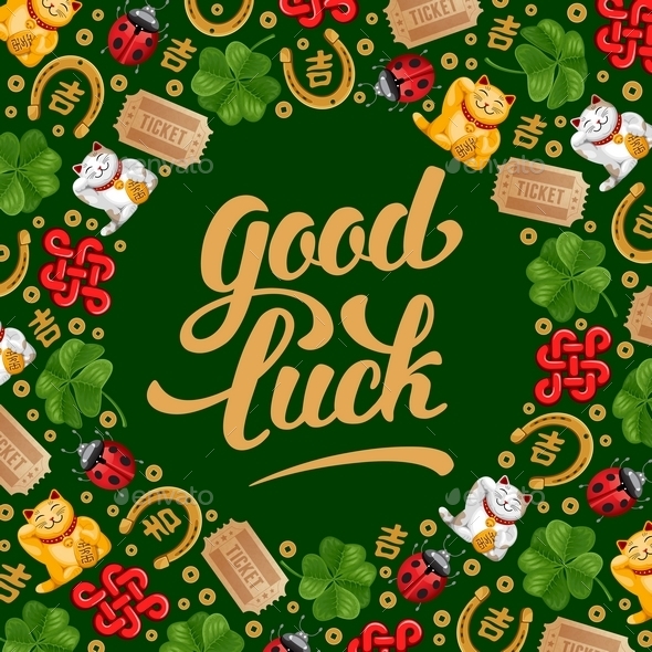 9+ Printable Good Luck Card Designs & Templates - PSD, AI, InDesign