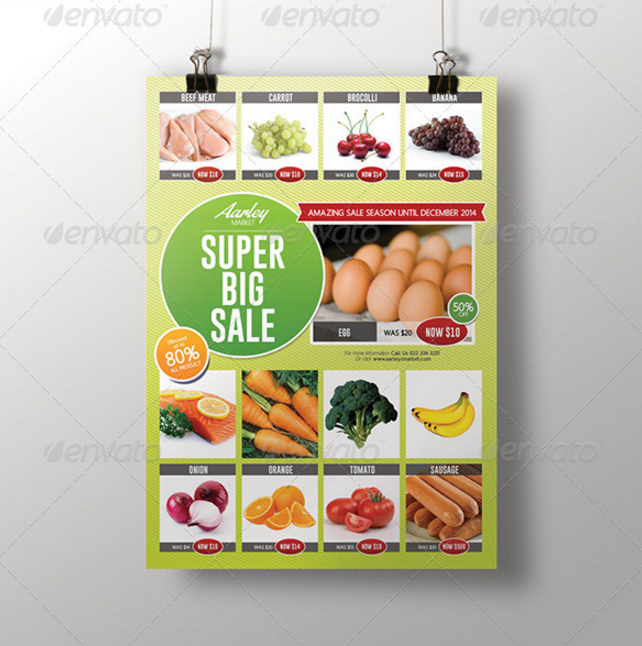 15+ Supermarket Flyer Designs & Templates - PSD, AI