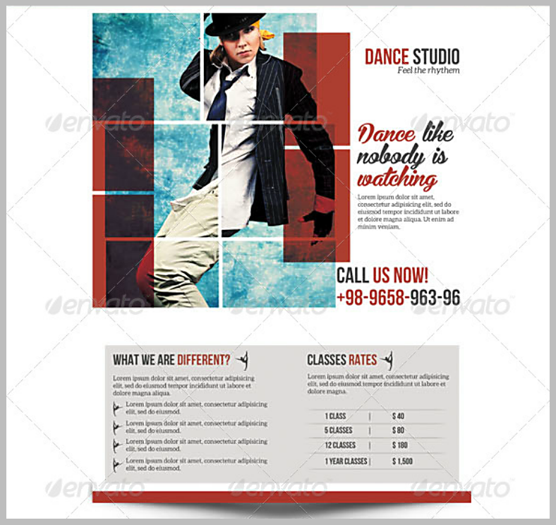25+ Dance Studio Flyer Designs & Templates - PSD, AI