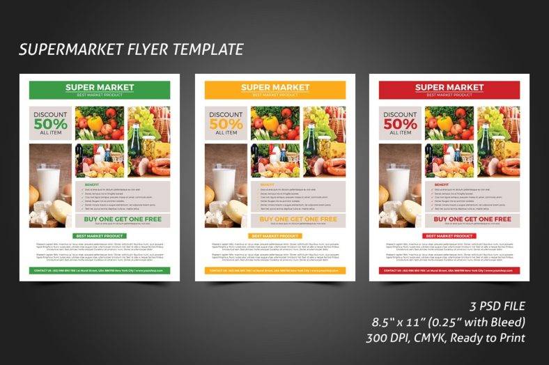 15+ Supermarket Flyer Designs & Templates - PSD, AI