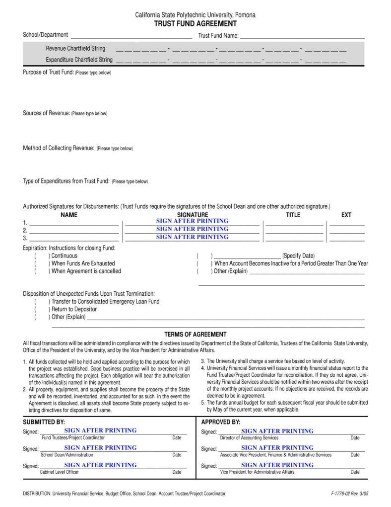 18+ Trust Agreement Templates - PDF, Word