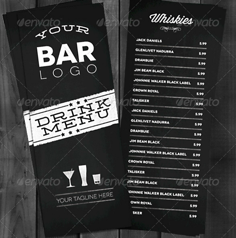 Lounge Menu Card - 16+ Free Templates in PSD, AI