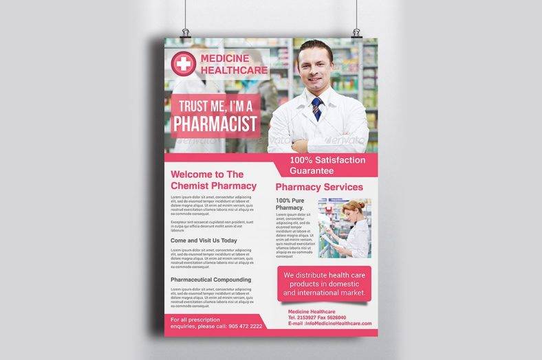 18+ Pharmacy Flyer Designs & Templates - PSD, AI, Word