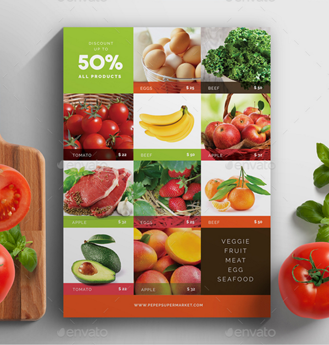 15+ Supermarket Flyer Designs & Templates - PSD, AI