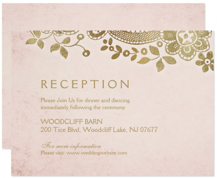 9 Wedding Reception Card Designs Templates PSD AI